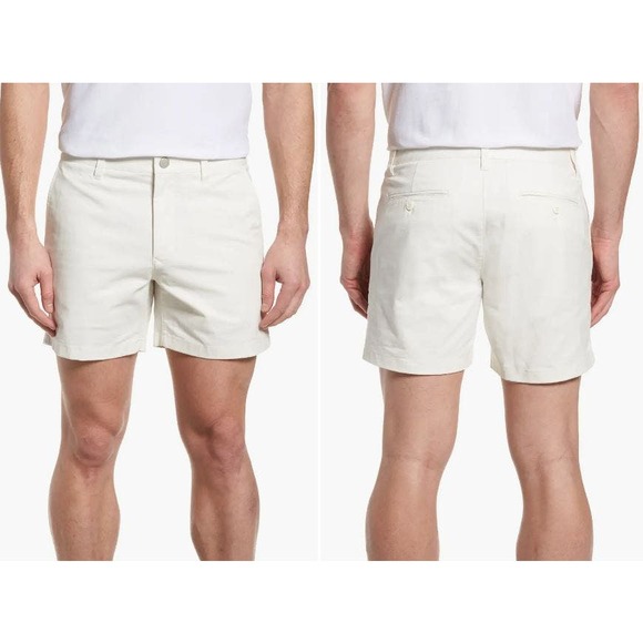 Bonobos | Shorts | Bonobos Washed Chino Shorts 5 White 4 New | Poshmark